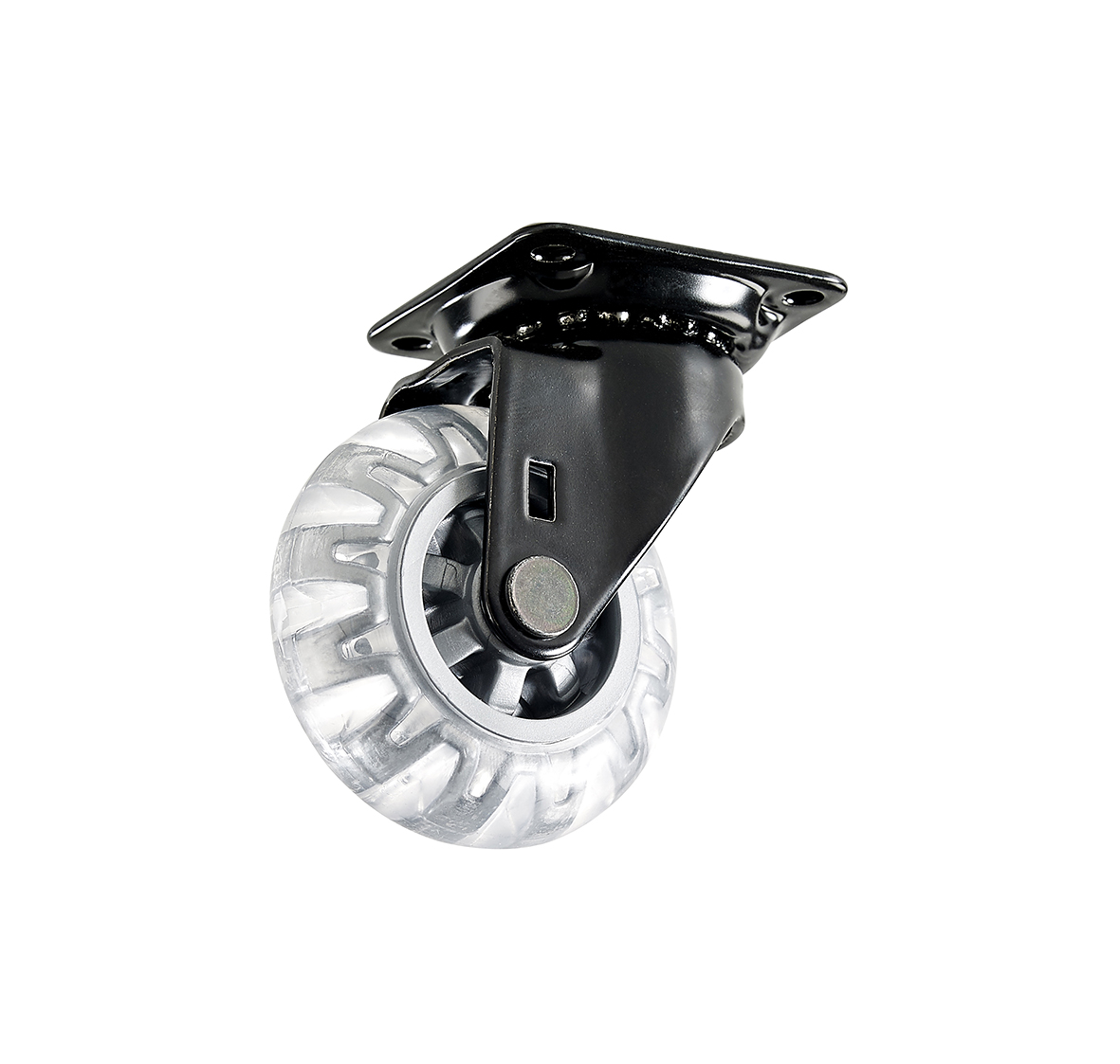 Hjól 50 mm glært með snúning ber 40 kg - Húsasmiðjan